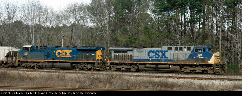 CSX 63 CSX 580